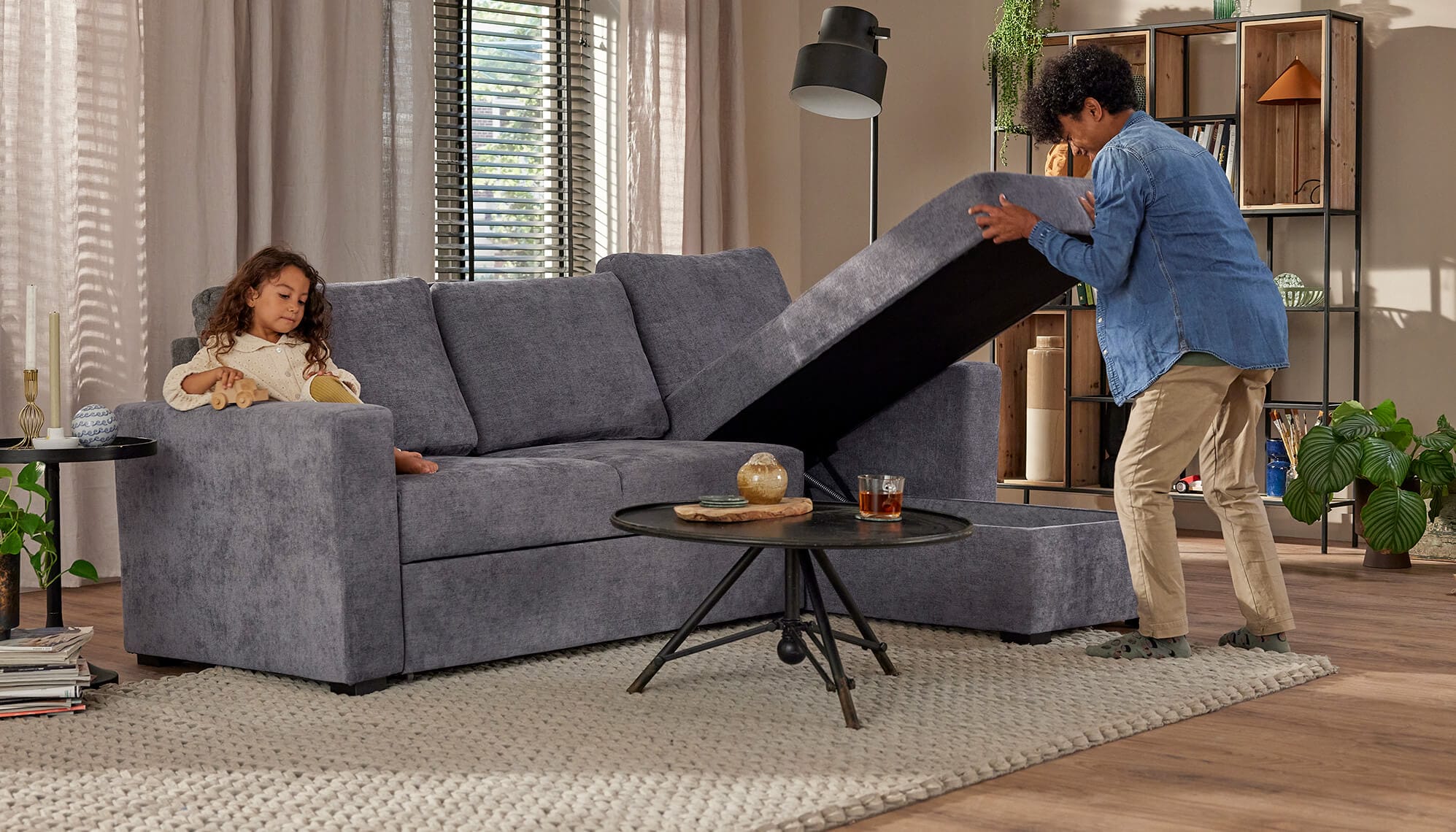 Gray sofa couch store